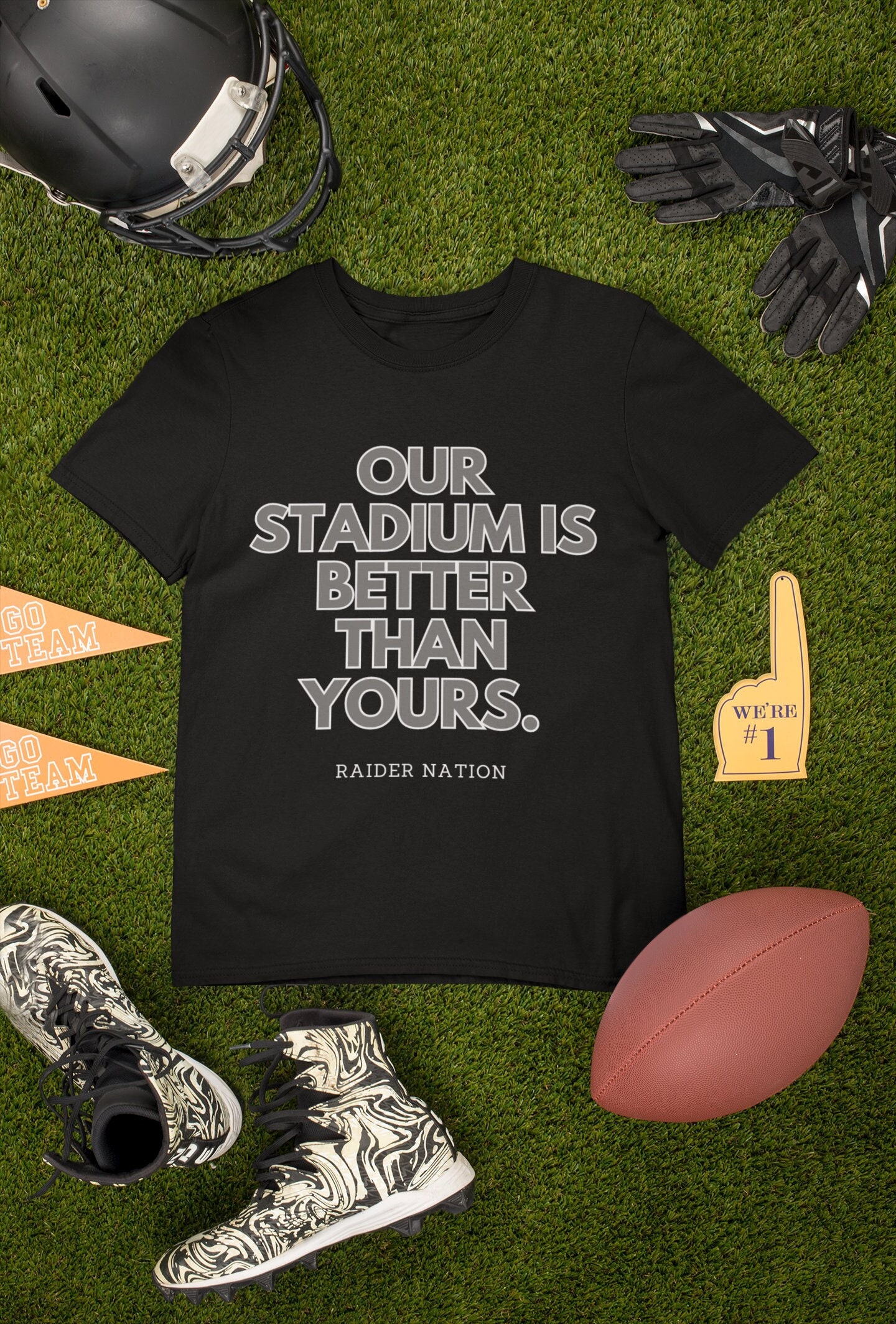 Our Stadium is Better Than Yours Raider Nation Shirt NFL - Etsy