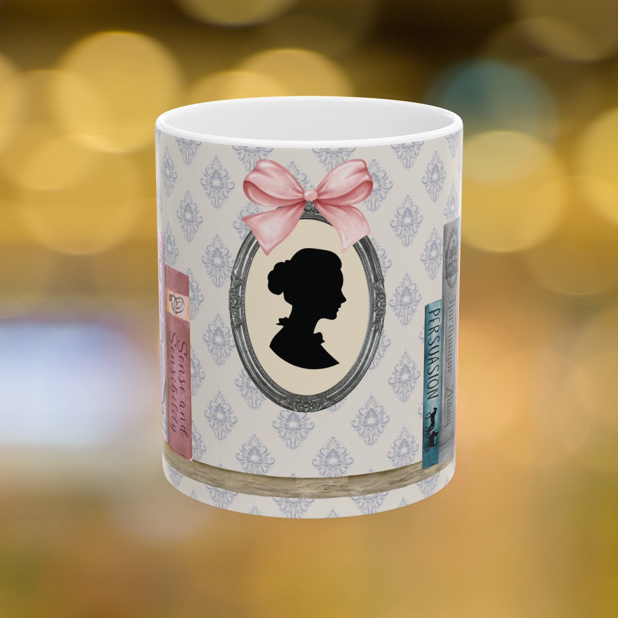 Coquette Jane Austen Gift, Pride and Prejudice Gift, Jane Austen Tea ...