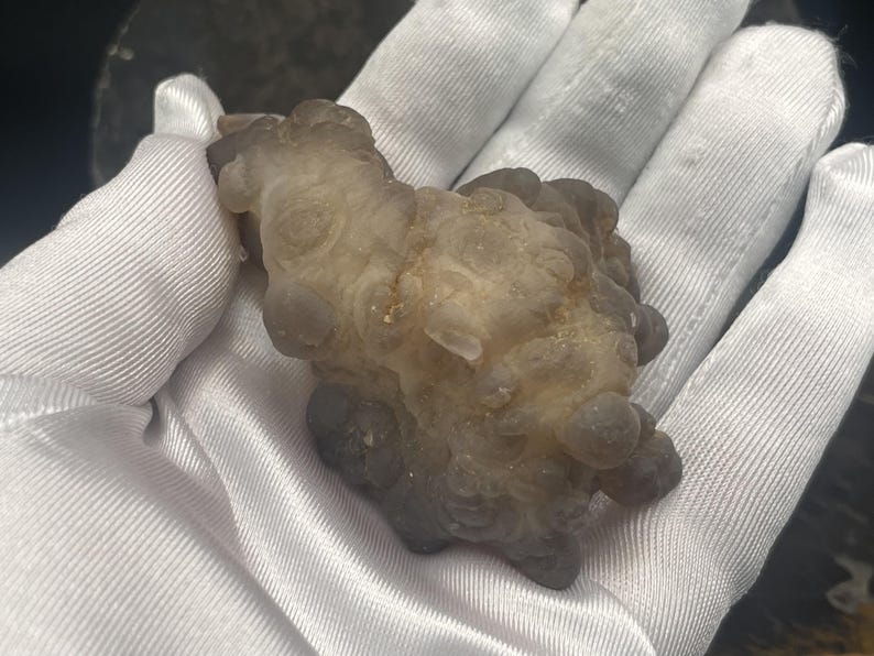 Extra Large Moroccan Truffle Chalcedony (panda Agate) With Bubbly ...