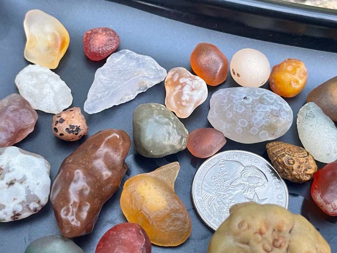 Gobi Desert Agates Jumbo Pack, 3.5oz 100g per Pack, Inner Mongolian ...