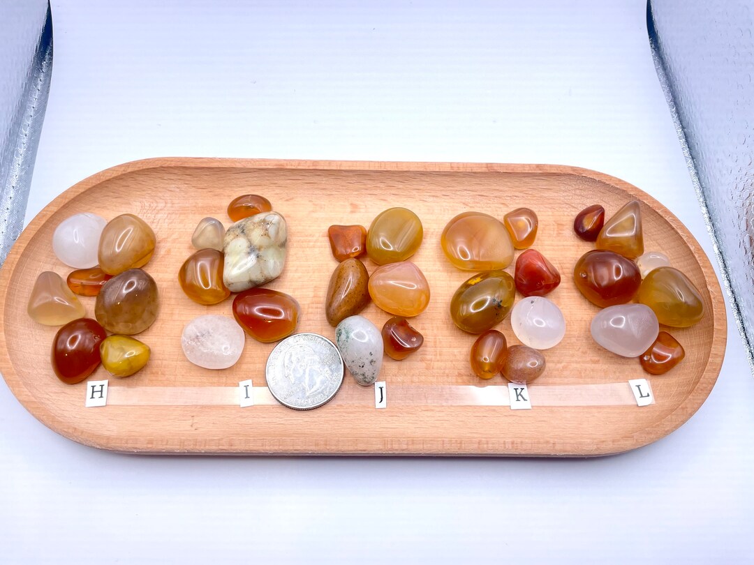 Gobi Desert Agates Mix: Tumble Polished Gem Stones for Crafts - Etsy
