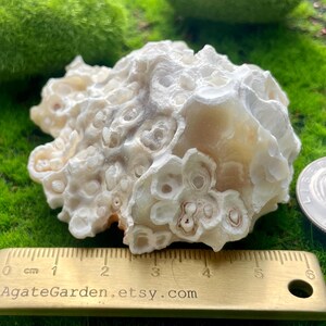 Naturally Formed Mountain Shape Botryoidal Madgascar Chalcedony With ...
