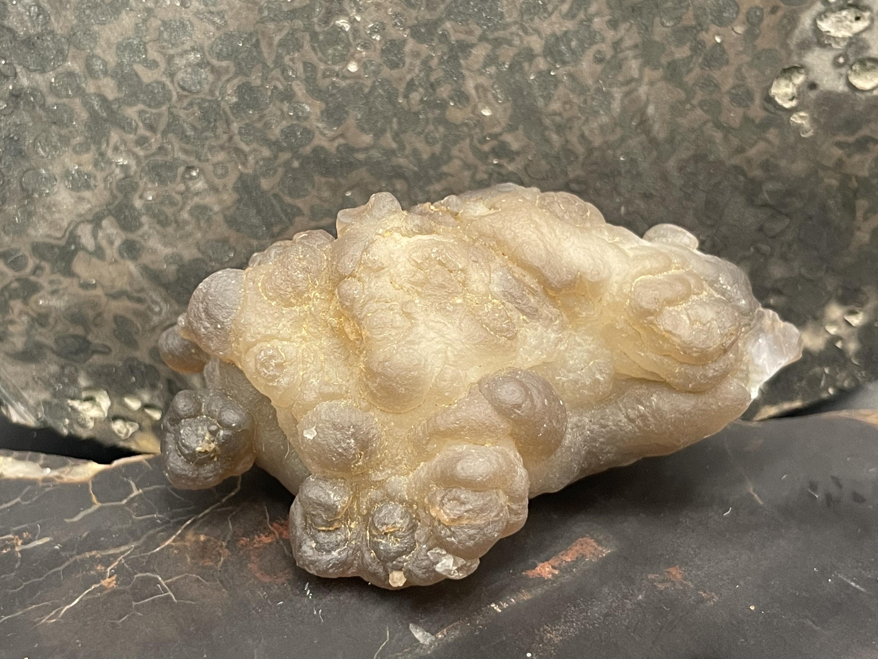 Extra Large Moroccan Truffle Chalcedony (panda Agate) With Bubbly ...