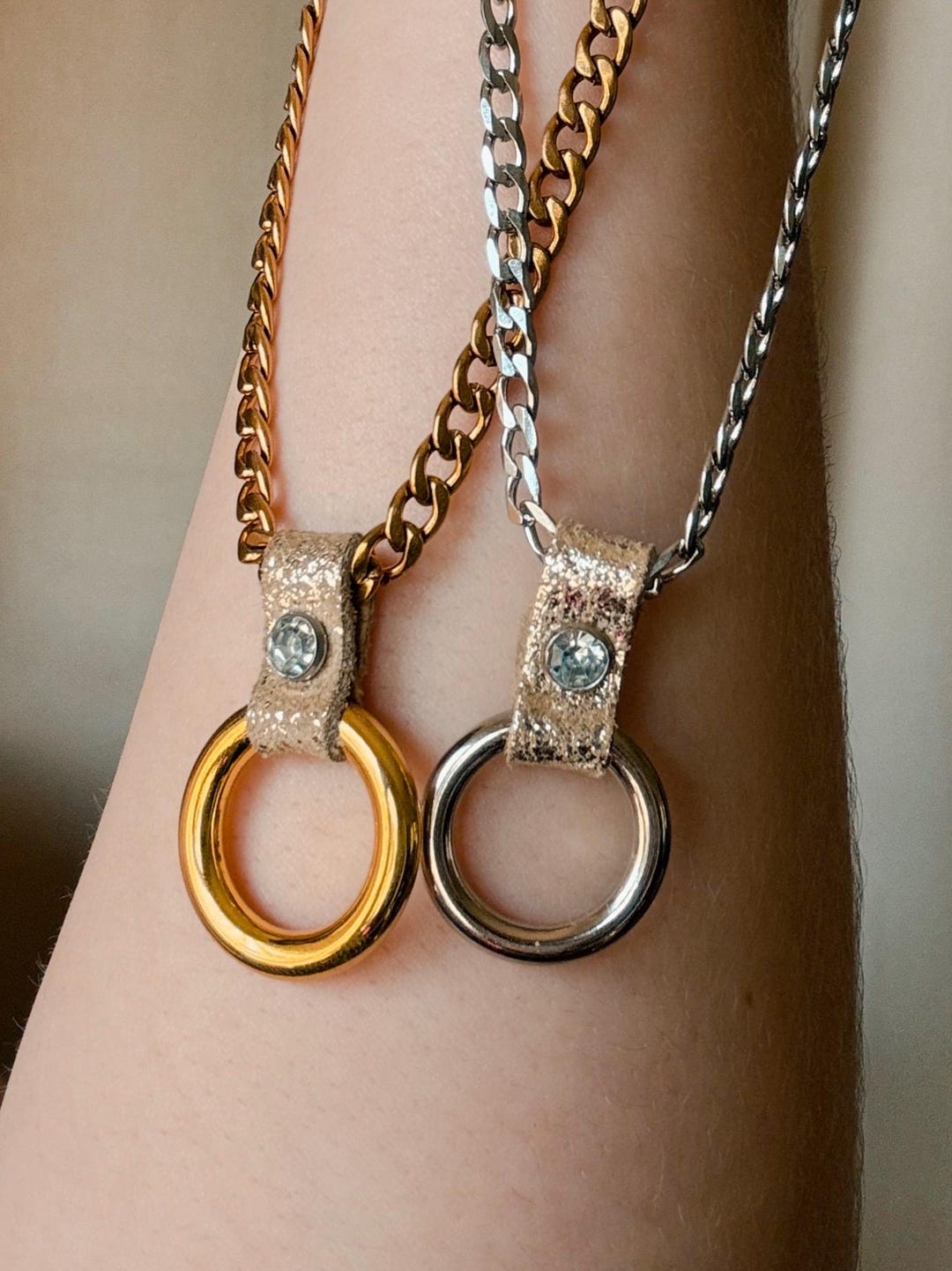 Dainty Day Collar Metallic - the Metallic Dainty Switch - Etsy