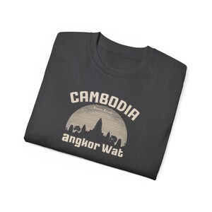 Angkor Wat Silhouette Cambodia Siem Reap Angkor Wat Unisex Heavy Ultra ...