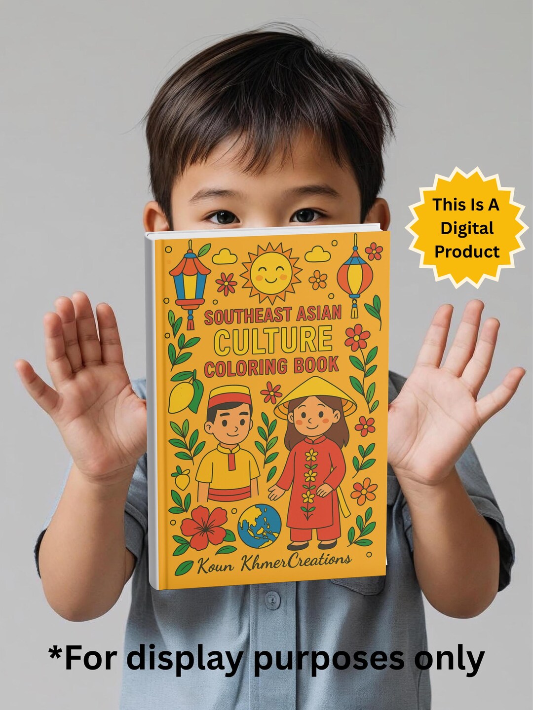 Southeast Asia Coloring Book: Kids' Asian Culture Activity (PDF ...