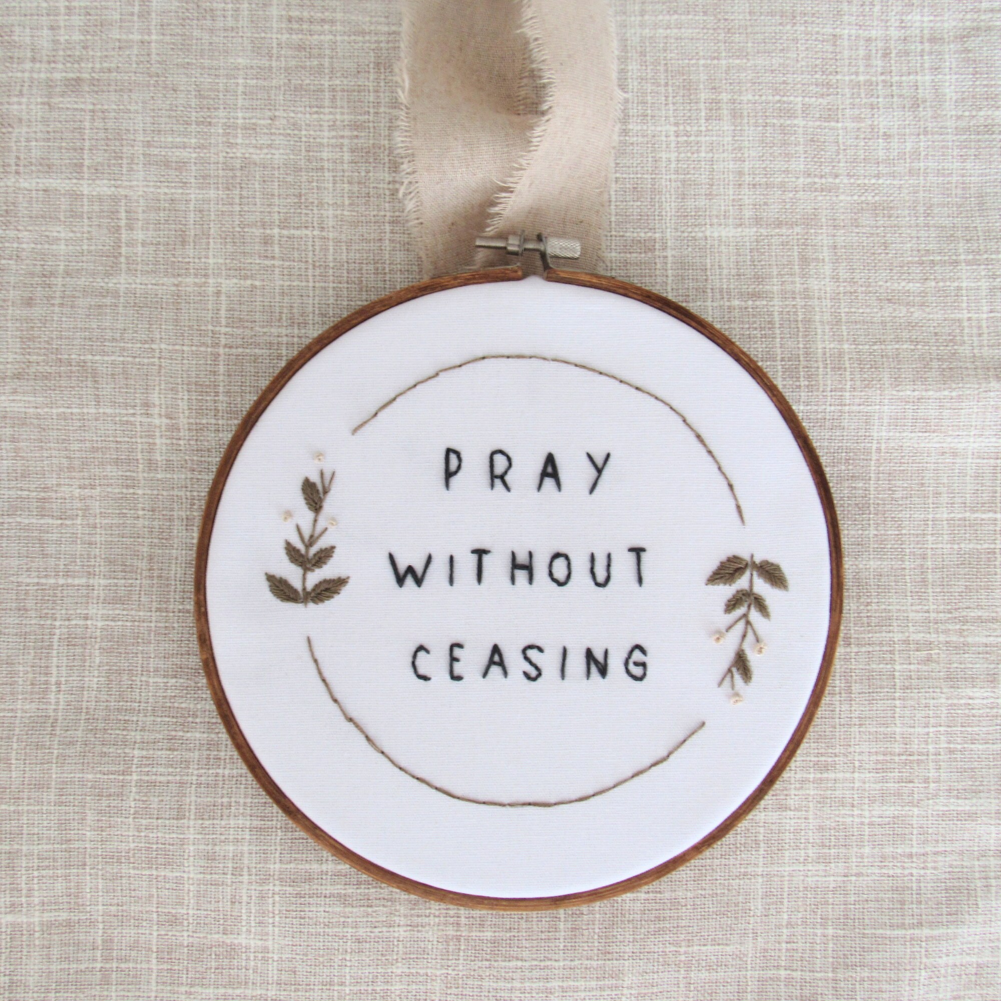 Hand Embroidery Pattern: Christian Home Decor (PDF Pattern) - Etsy
