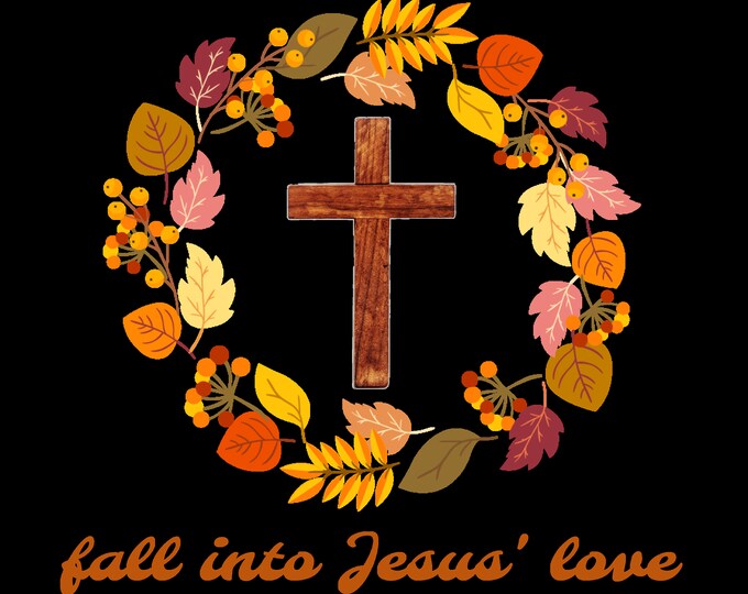 Fall Image, Jesus Fall Image, Christian Fall Image - Etsy