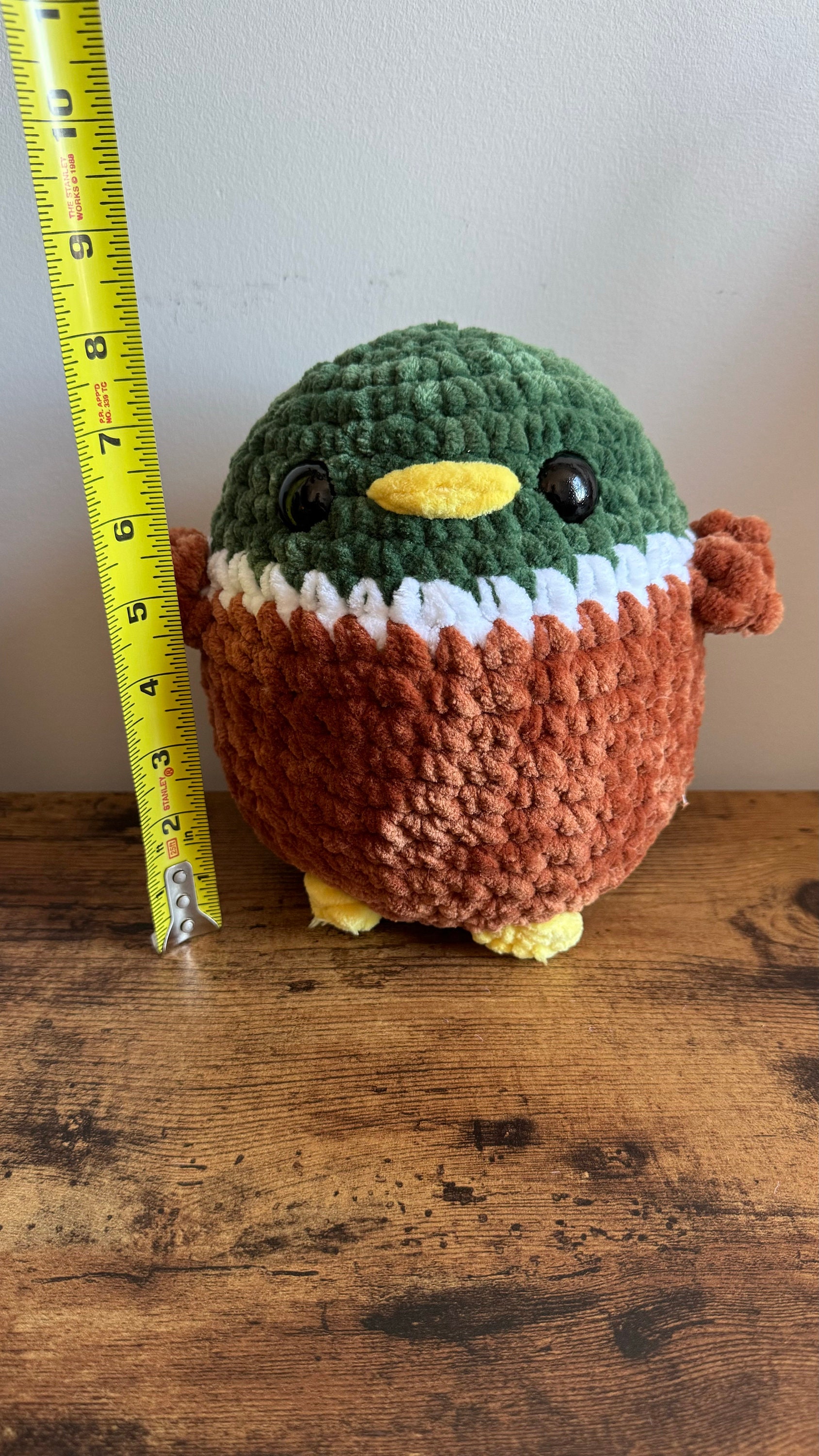 Mallard Duck Plushy | Handmade Crochet Duck | Dr.mallard Jumbo Duck ...