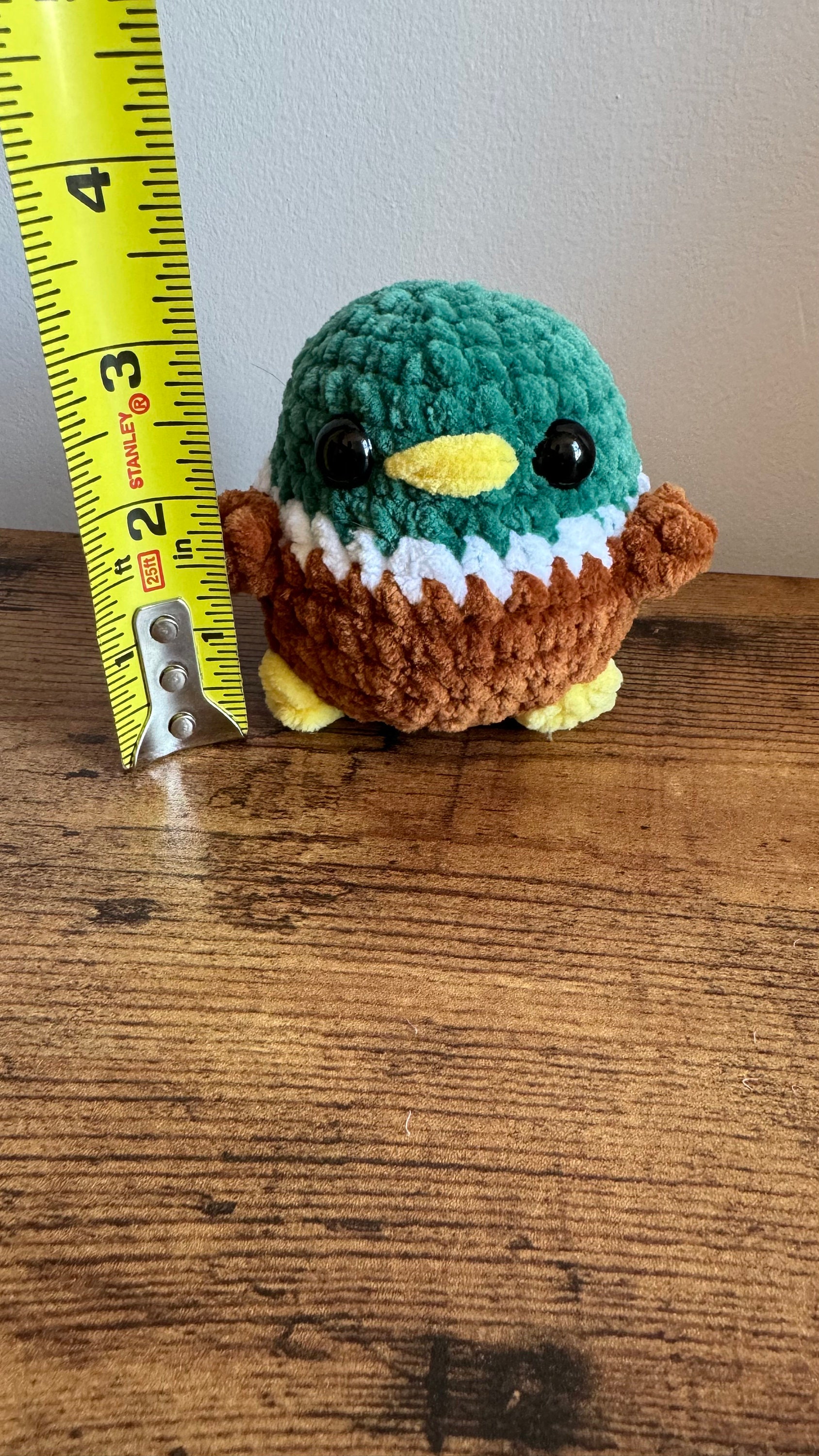 Mallard Duck Plushy | Handmade Crochet Duck | Dr.mallard Jumbo Duck ...