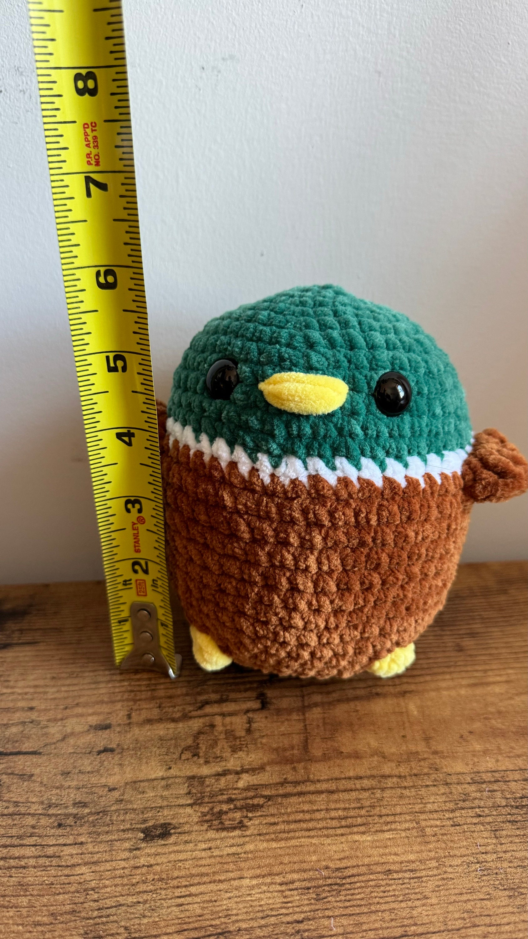 Mallard Duck Plushy | Handmade Crochet Duck | Dr.mallard Jumbo Duck ...
