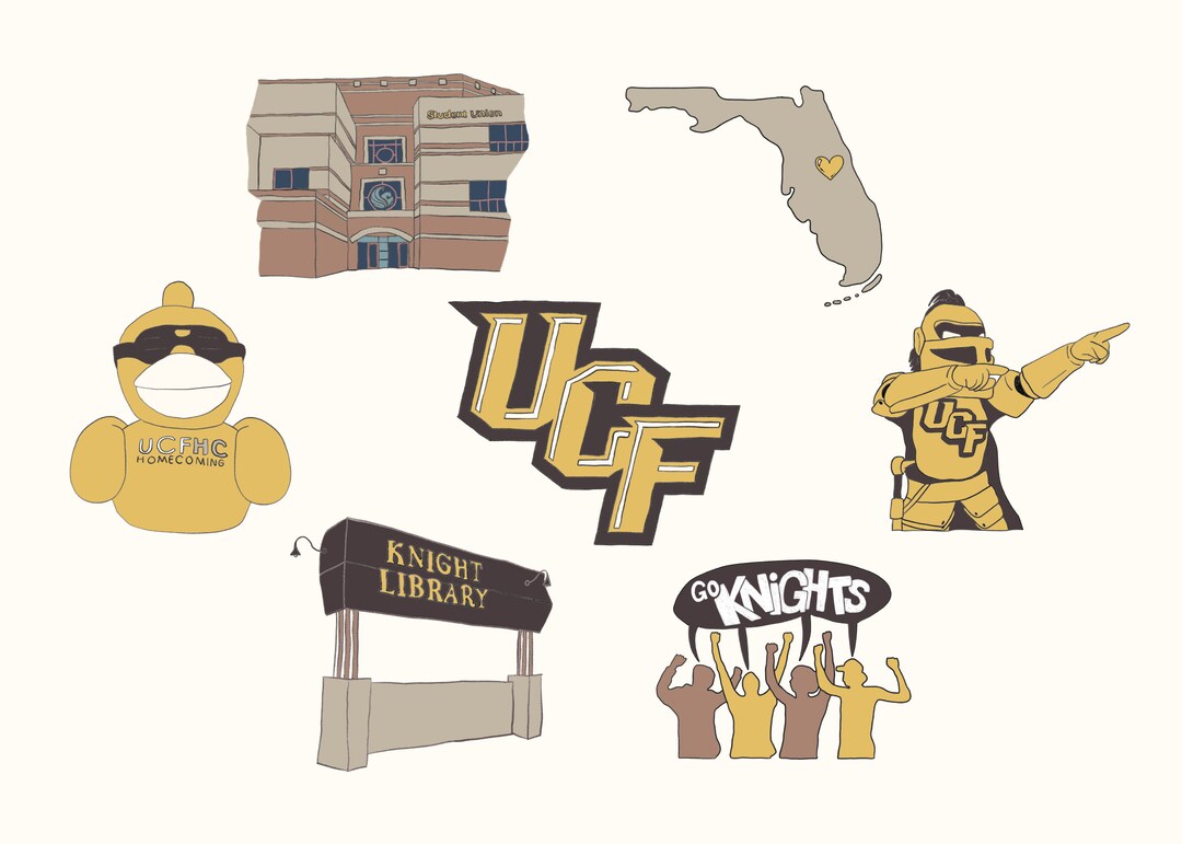 UCF Print - Digital Download - Etsy