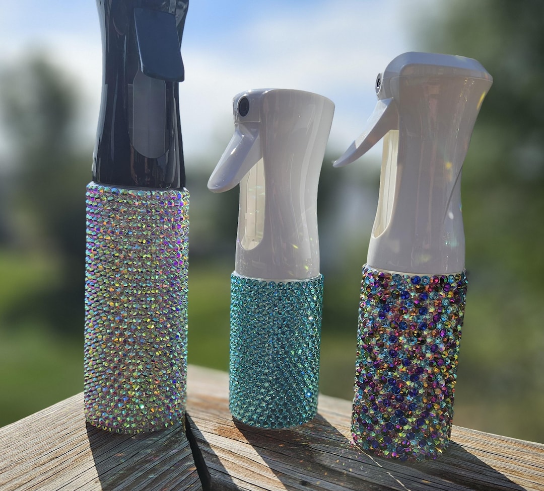 BOGO Spray Bottle.rhinestone Bling Bedazzled. 3 Options. Buy 2, Get 1 ...