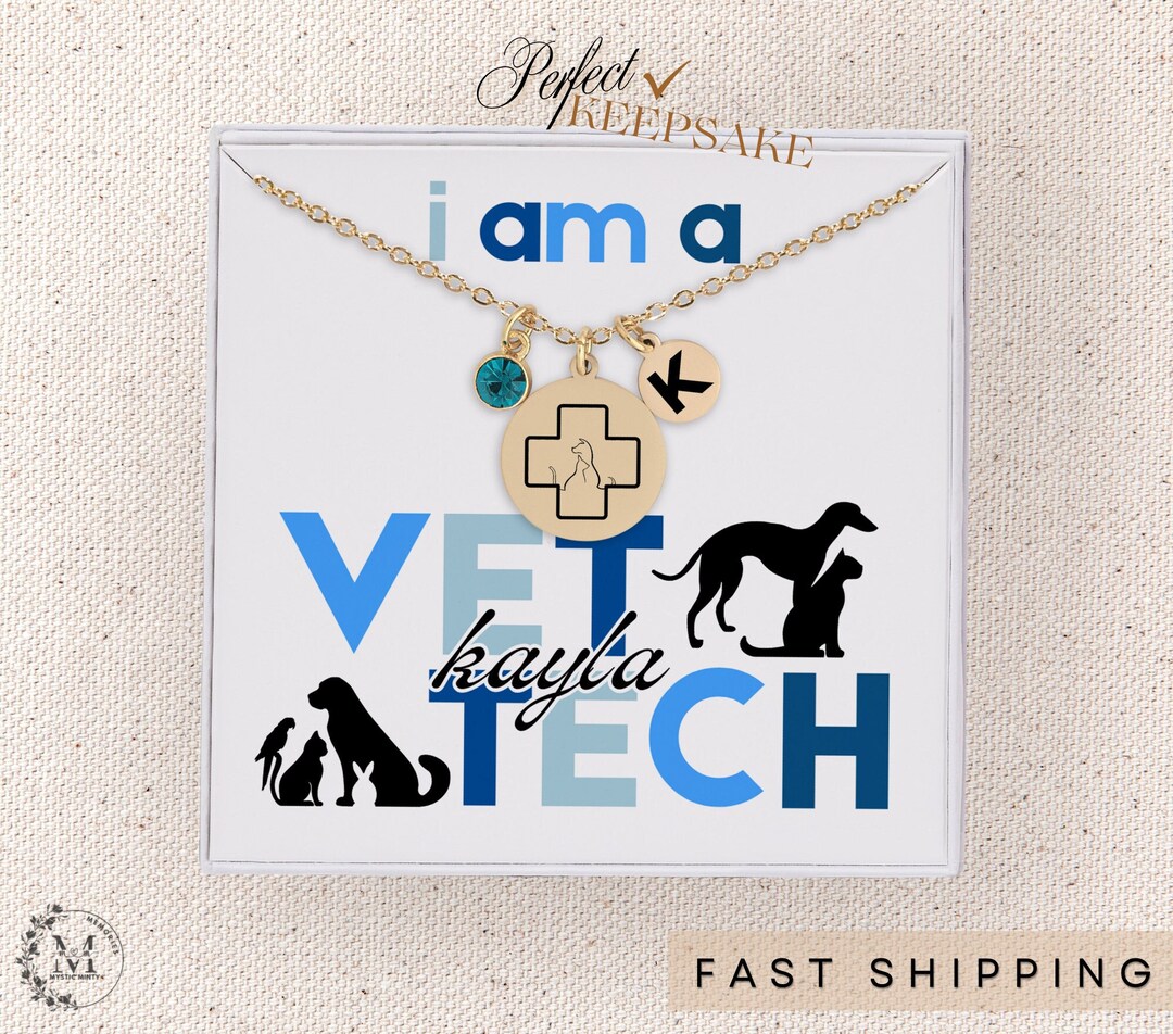 Custom Personalized Jewelry Veterinarian Gift Medical Assistant ...