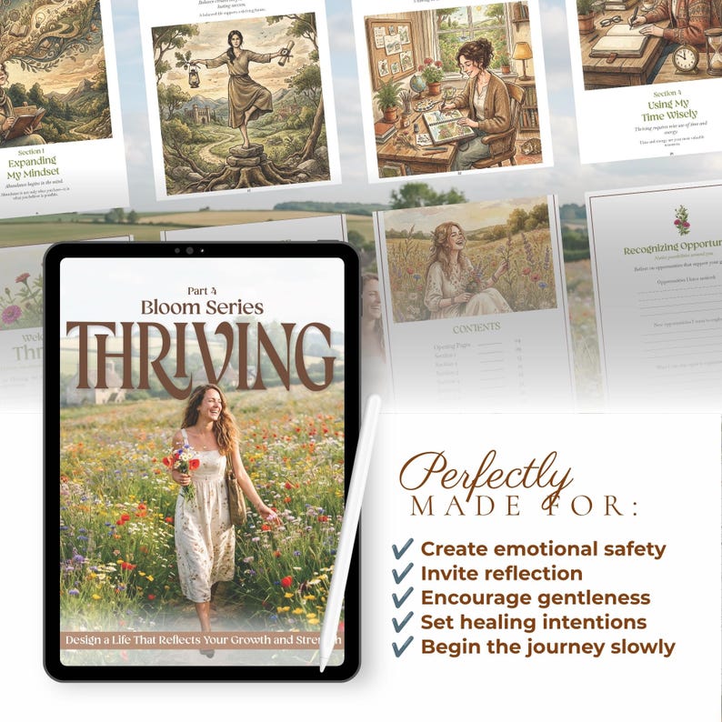 2026 Busy Book Part 4 Thriving Workbook Confidence Building Journal ...