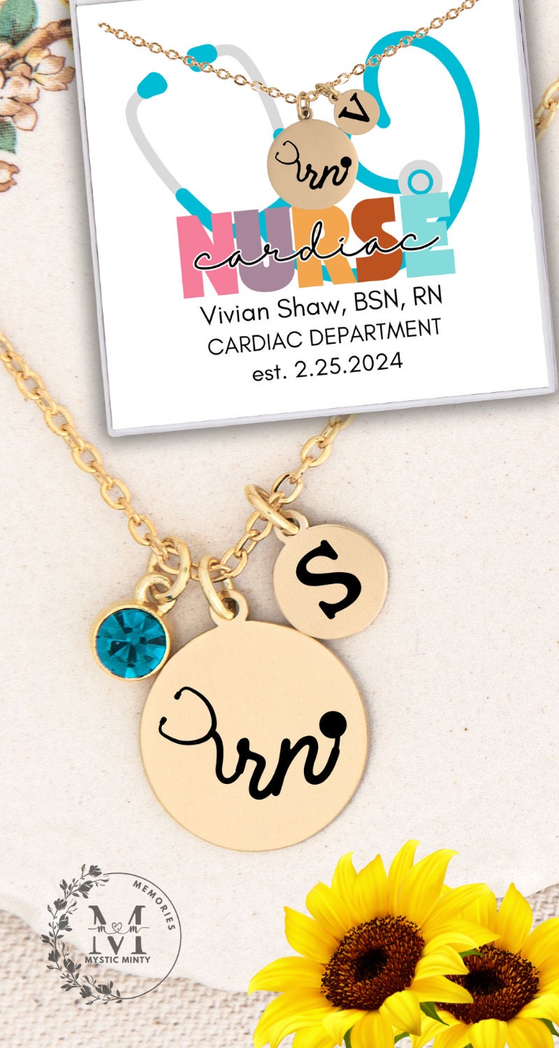Jewelry Gold Necklace Initials Birthstone Pendant Necklaces Silver ...