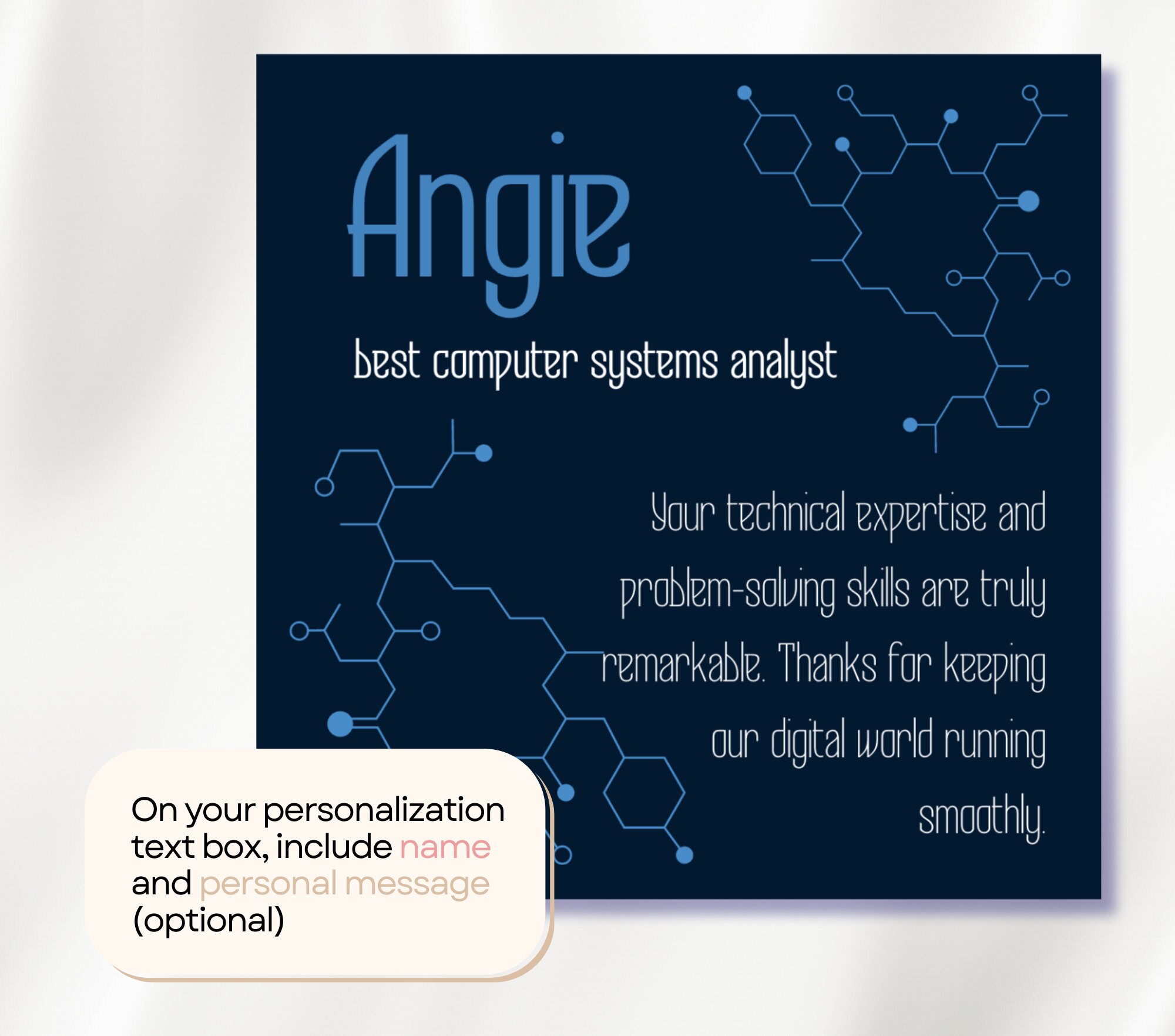 Custom Computer Jewelry Tech Necklace Gift for Her Student Gifts for ...