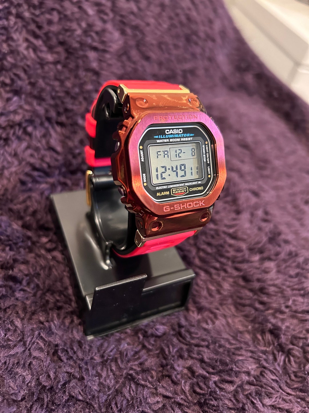 Iron Man-ly Casio DW-5600 G-shock - Etsy