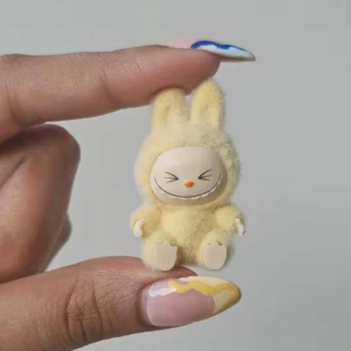 Miniatures Labubu Figure, Lafufu, Mini Labubu, Cute Aesthetic Figure ...