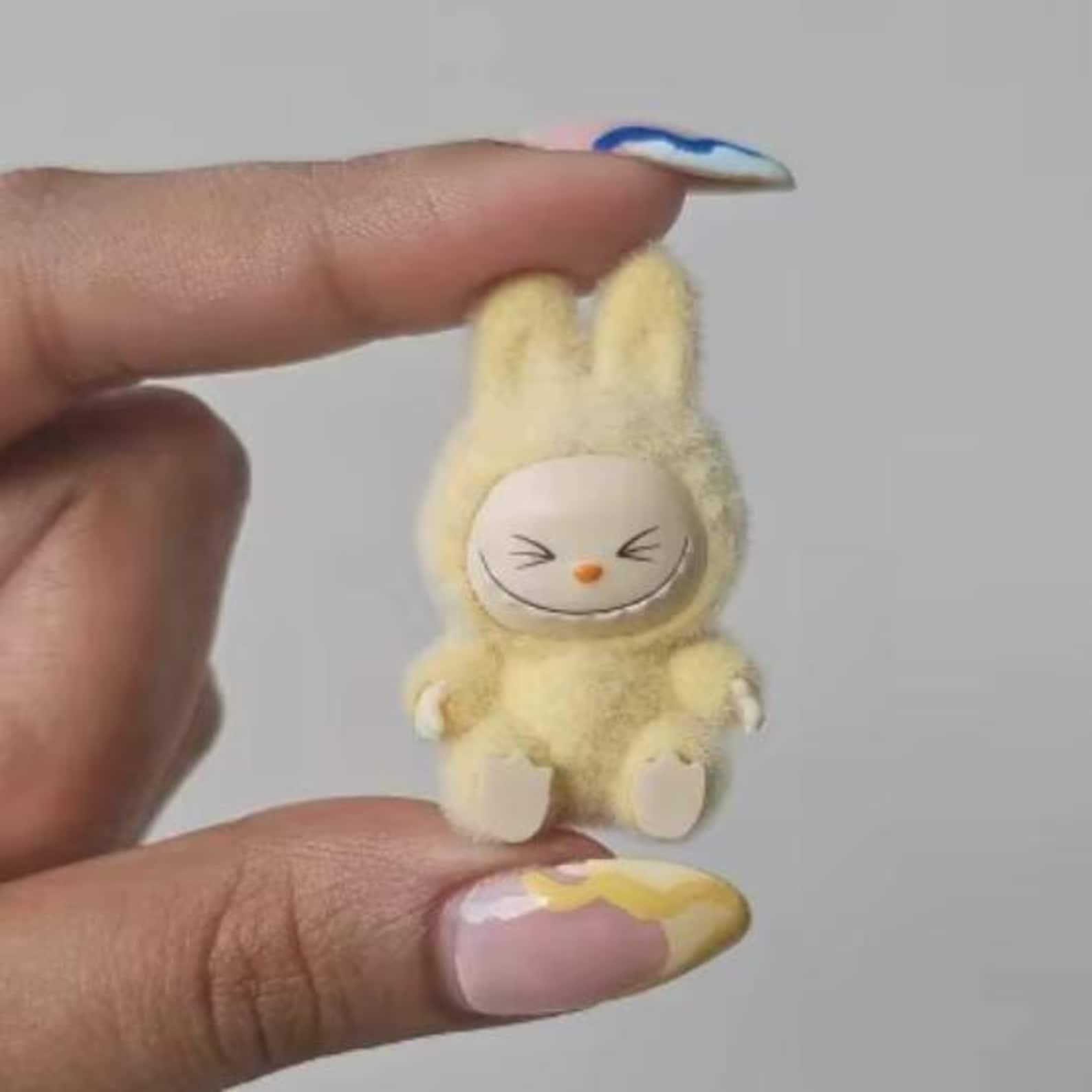 Miniatures Labubu Figure, Lafufu, Mini Labubu, Cute Aesthetic Figure ...