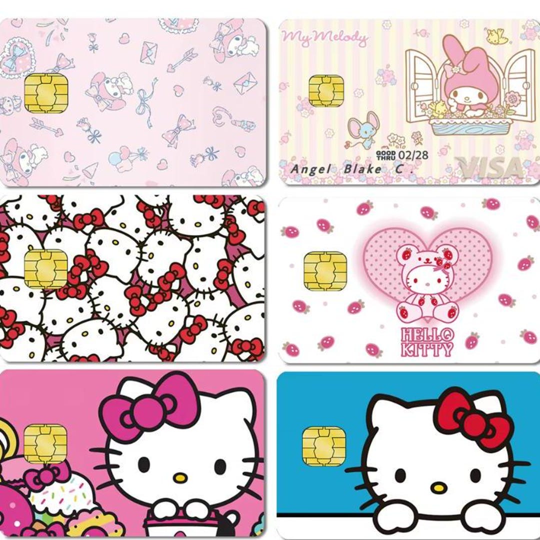 PVC Credit Card Skin Sticker – Debit Card Cover, Bank Card Vinyl Wrap ...