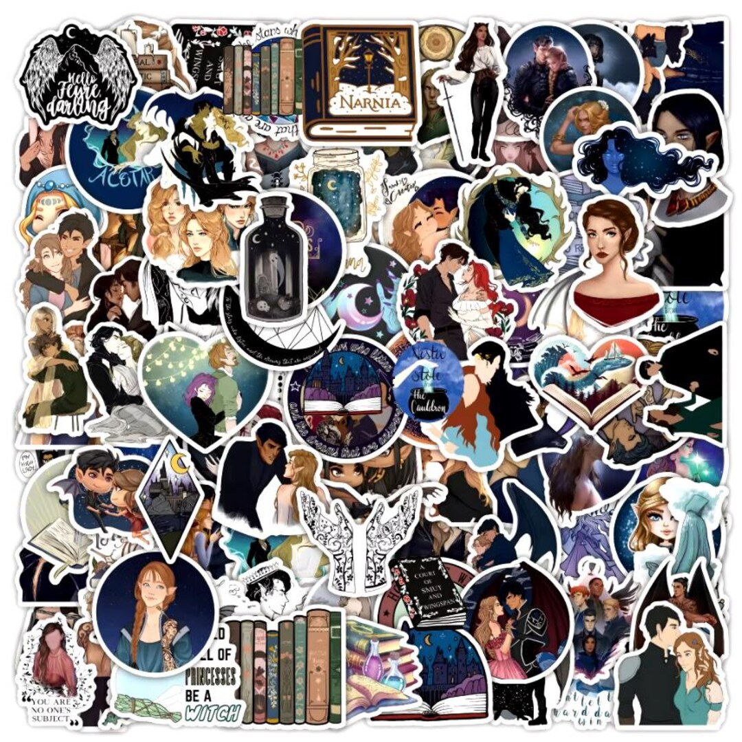 ACOTAR Stickers Set, Acotar Merch, Acotar Fan SJM Fan Art Bookish ...