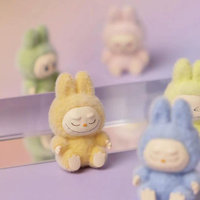 Miniatures Labubu Figure, Lafufu, Mini Labubu, Cute Aesthetic Figure ...