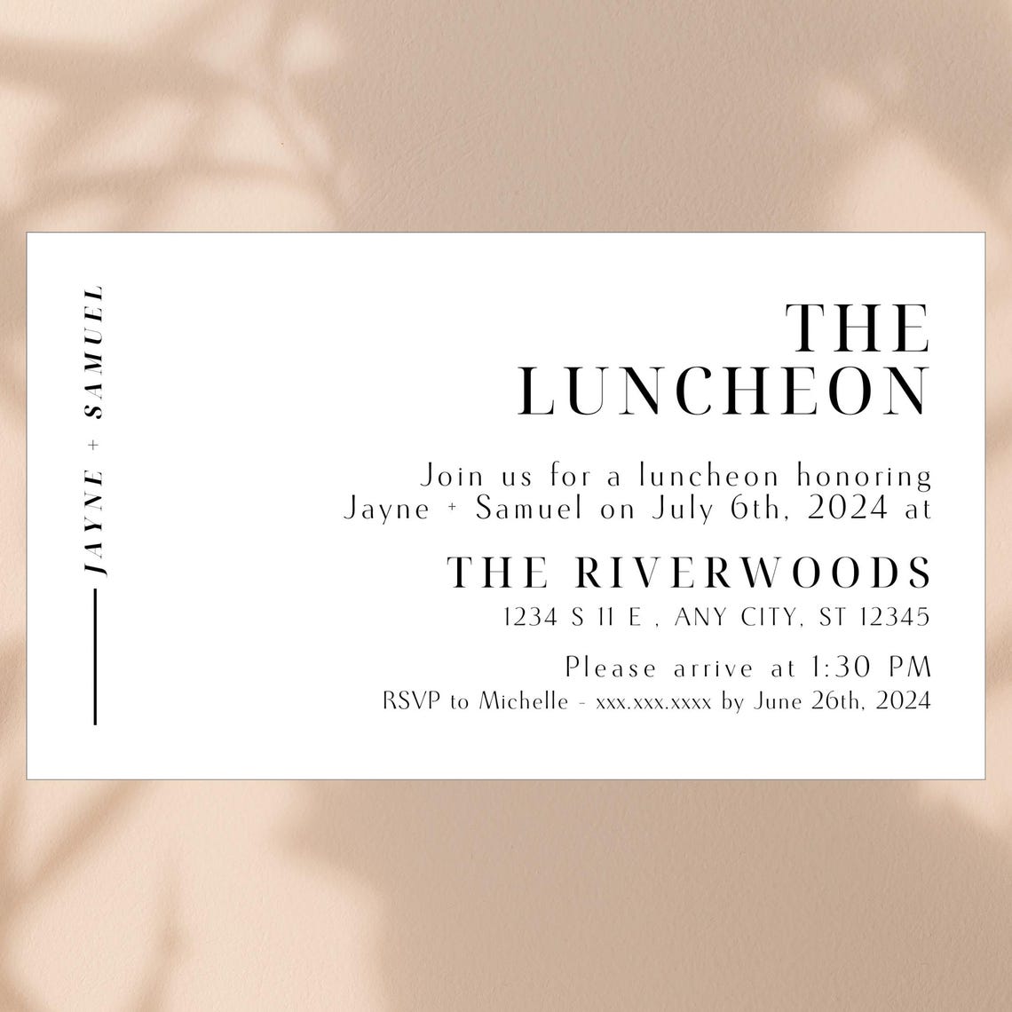 LDS Wedding Invitation Insert Cards - Etsy