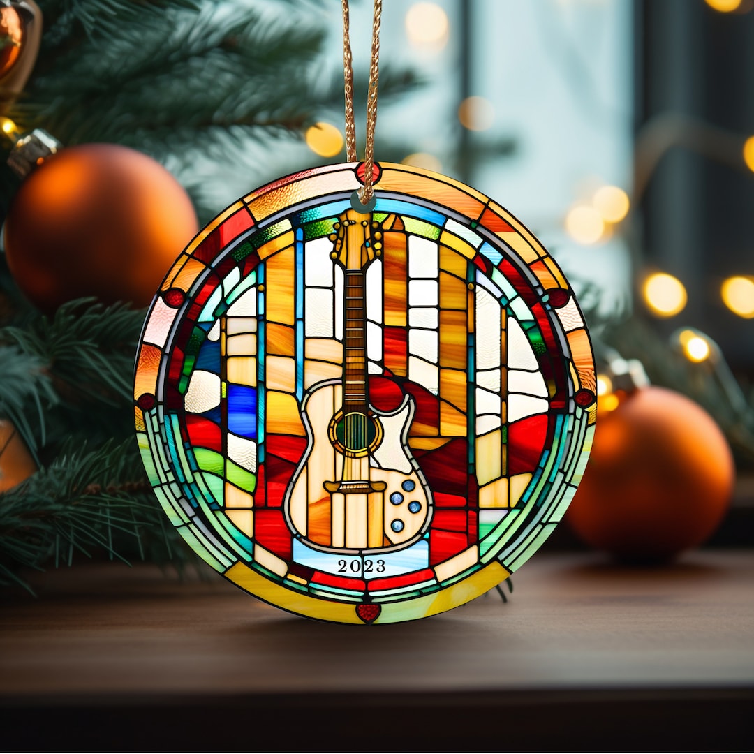 Guitarist 2023 Ornament, Guitar Player Christmas Gift, Gift for a ...