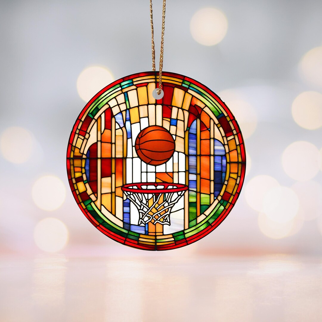 Basketball Ceramic Ornament, Basketball Player Christmas Gift, Gift for ...