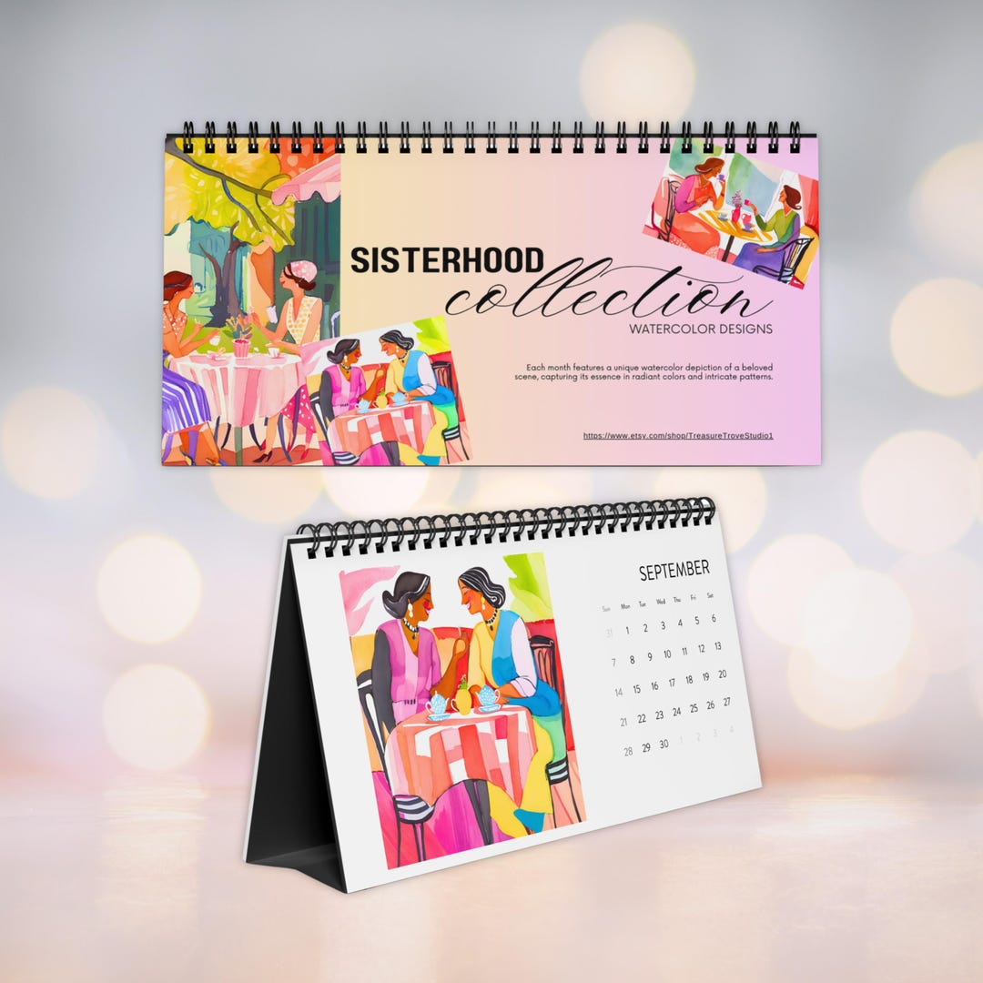Desktop Calendar, Friendship Calendar, Women Friends, Besties ...