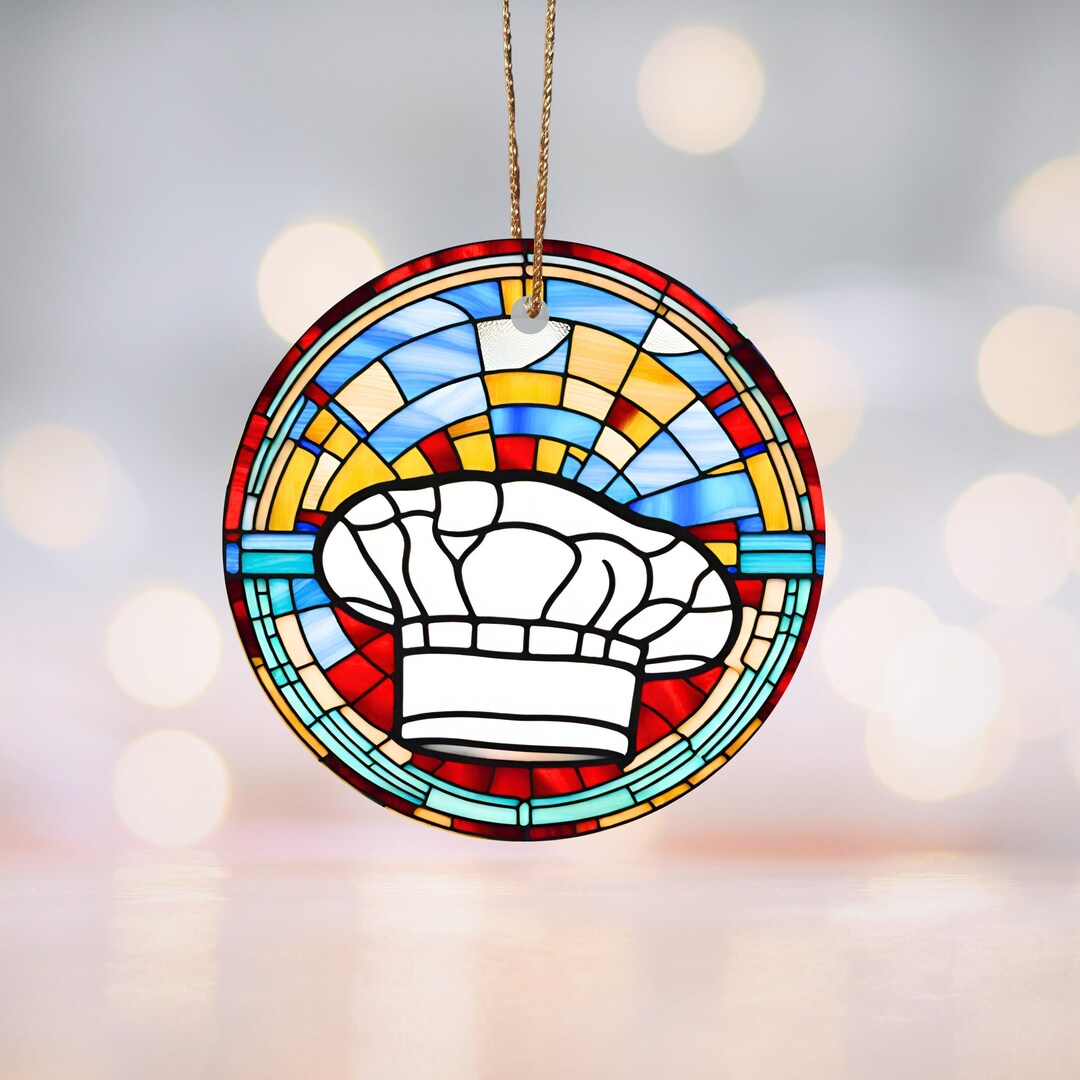 Chef Ceramic Ornament, Chefs Christmas Gift, Gift for a Chef, Culinary ...