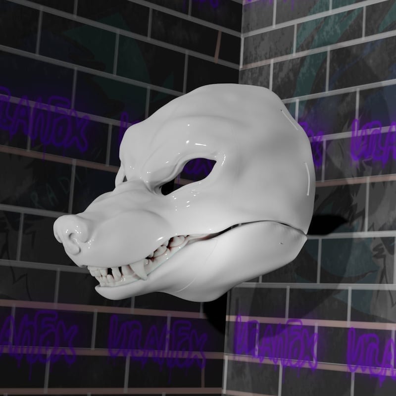 Furry Realistic Mask - Etsy