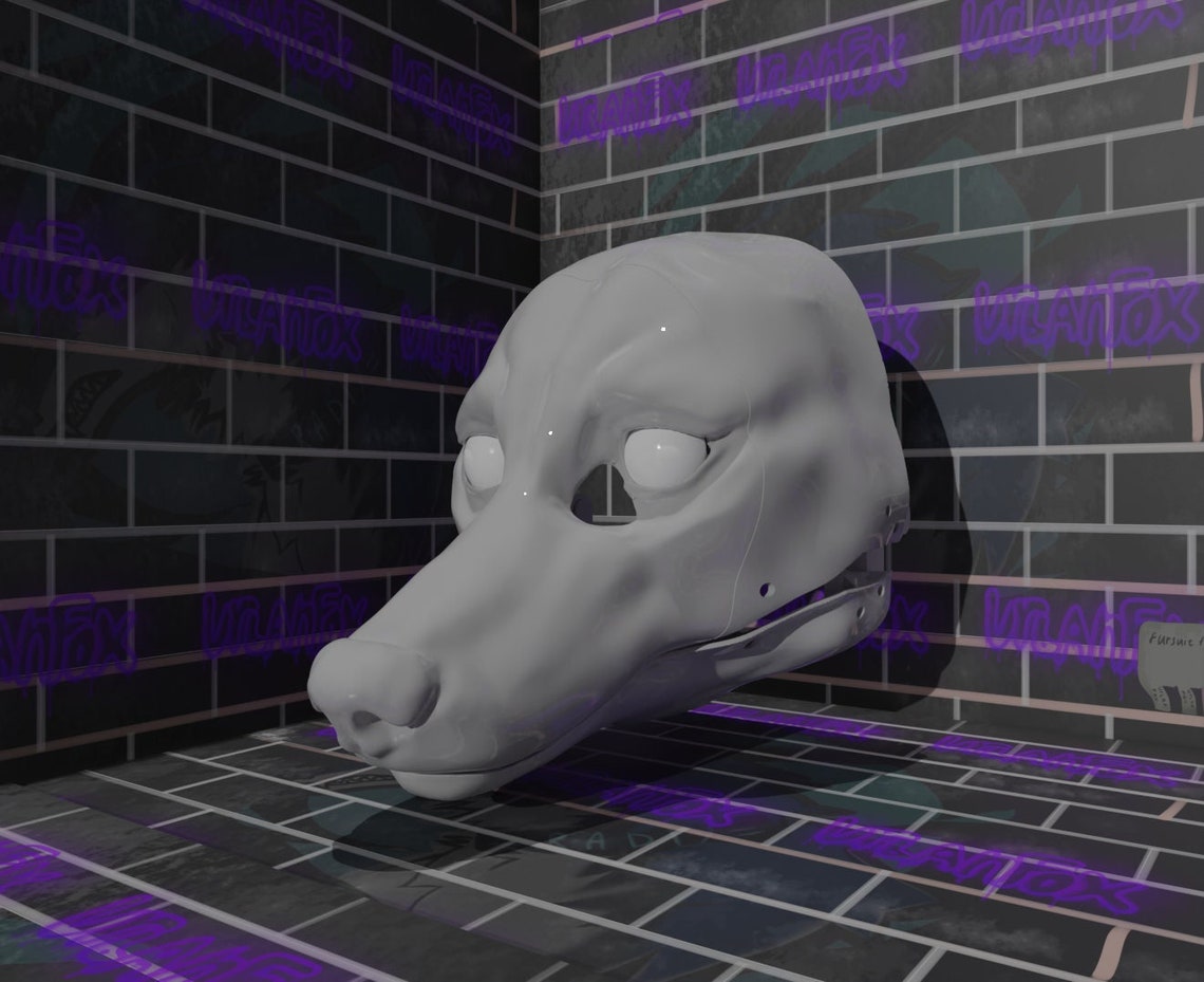 Maned Wolf Fursuit 3D Base, 3D Printable Furry Model, Premium Design ...