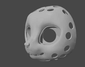 Dog Fursuit 3D Base, 3D Printable Furry Model, Toony Kemono Style ...