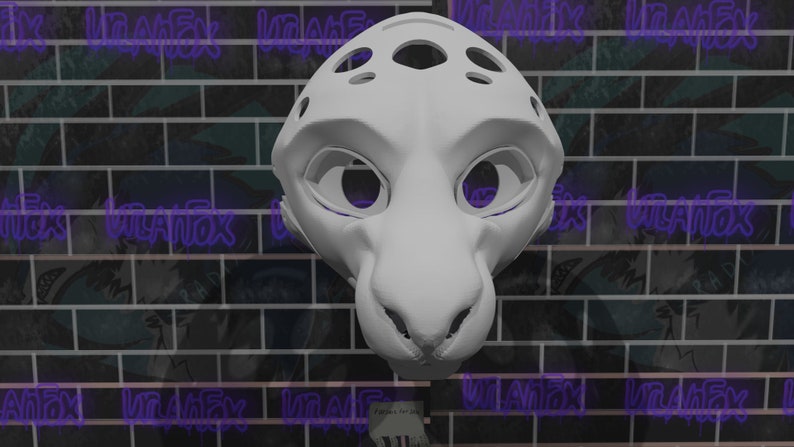 Vernid Fursuit 3D Base, 3D Printable Realistic Furry Model, Premium ...