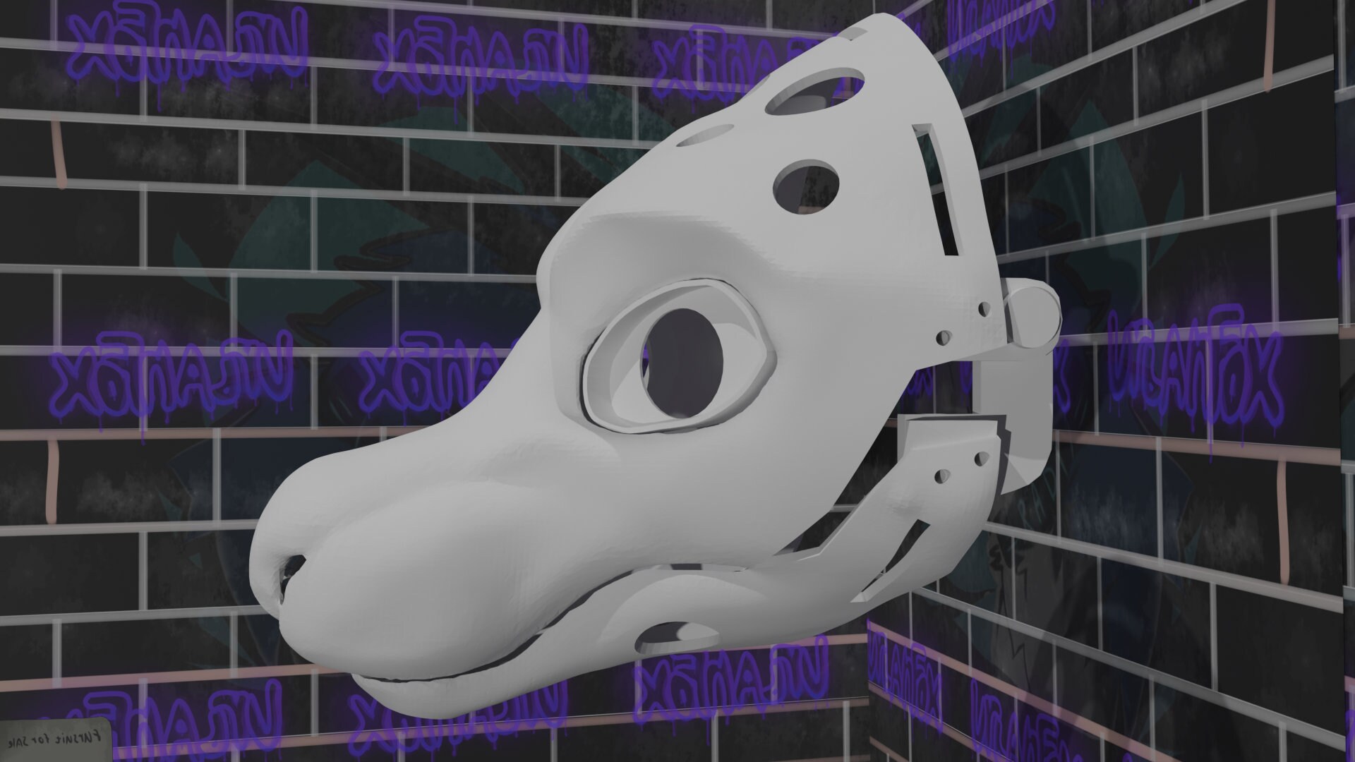 Vernid Fursuit 3D Base STL in Semi-realistic Style [instant Download ...