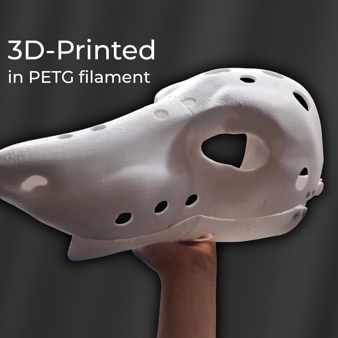 Sergal Fursuit Base With Hinged Moving Jaw, 3d-printed From Durable ...