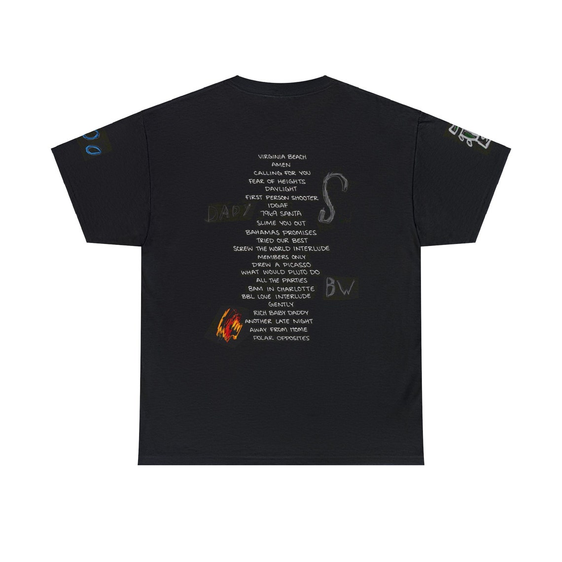 Graphic for All Dogs Heavy Cotton Tee Drake Merchandise - Etsy