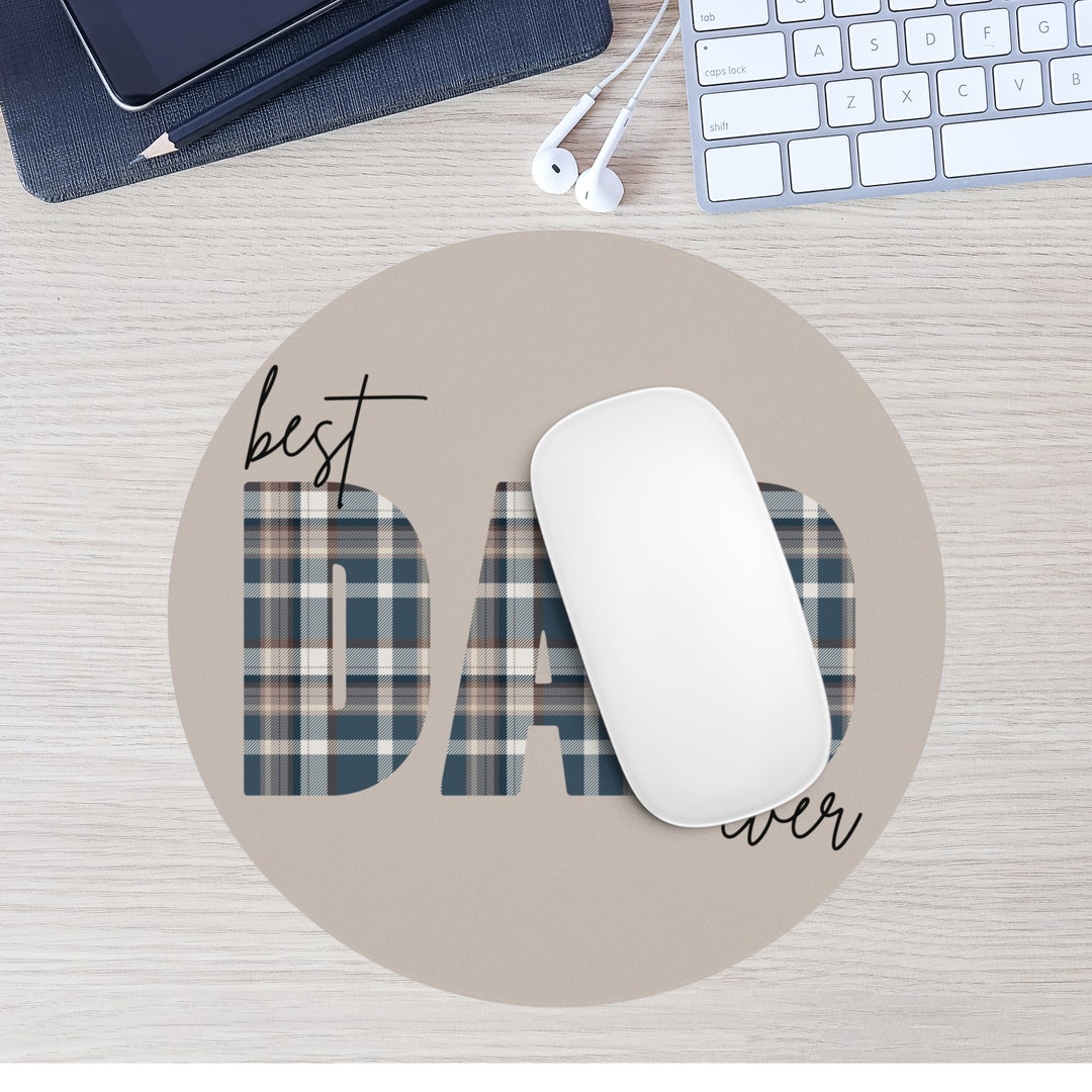 Father's Day Gift Mouse Pad Gift for Dad Mousepad Dad's Office Gift Dad ...