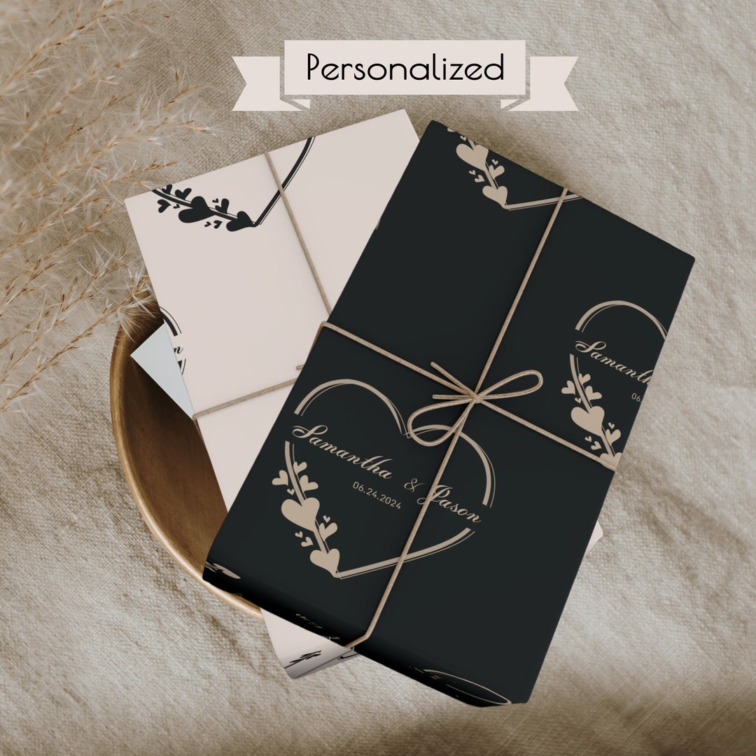Customized Wedding Gift for Couple Luxury Engagement Gifts Minimalist ...