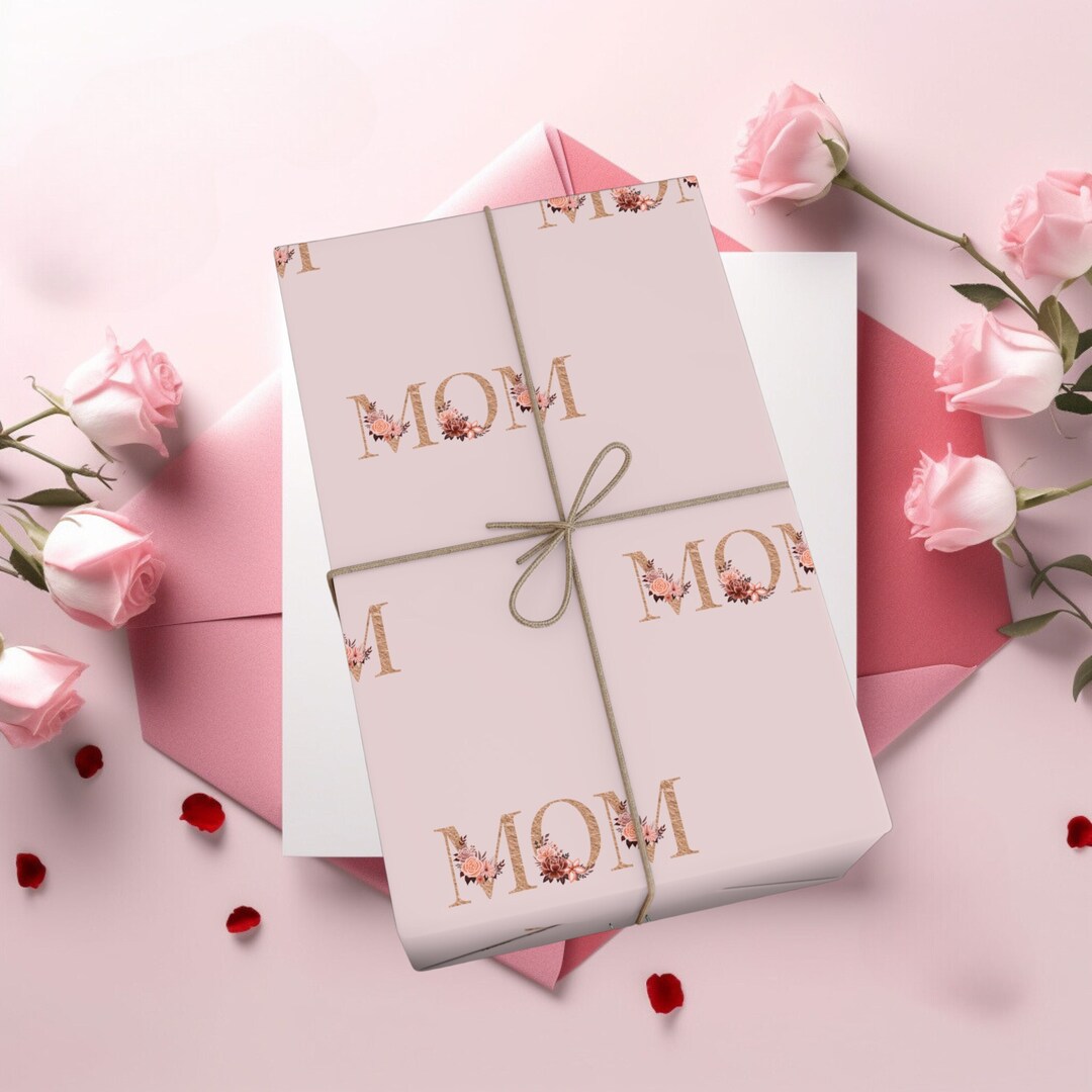 Mothers Days Gift Wrap Mom Mothers Days Present Mother's Day Gifting ...