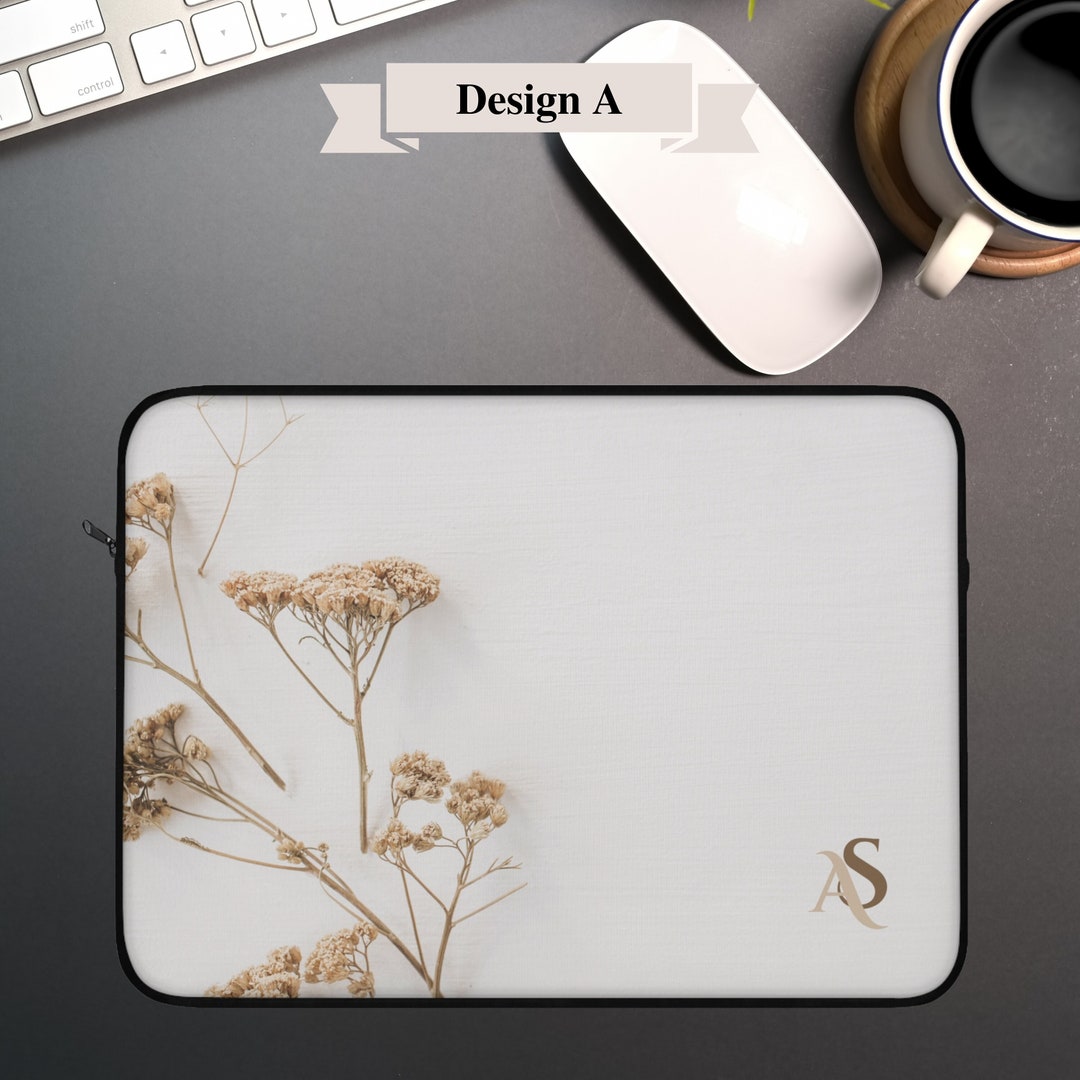 Personalized Laptop Bag Custom Initials Laptop Case MacBook Pro Sleeve ...