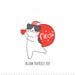 DIGITAL DOWNLOAD ONLY! 2025 Cartoon Cat Calendar - Etsy
