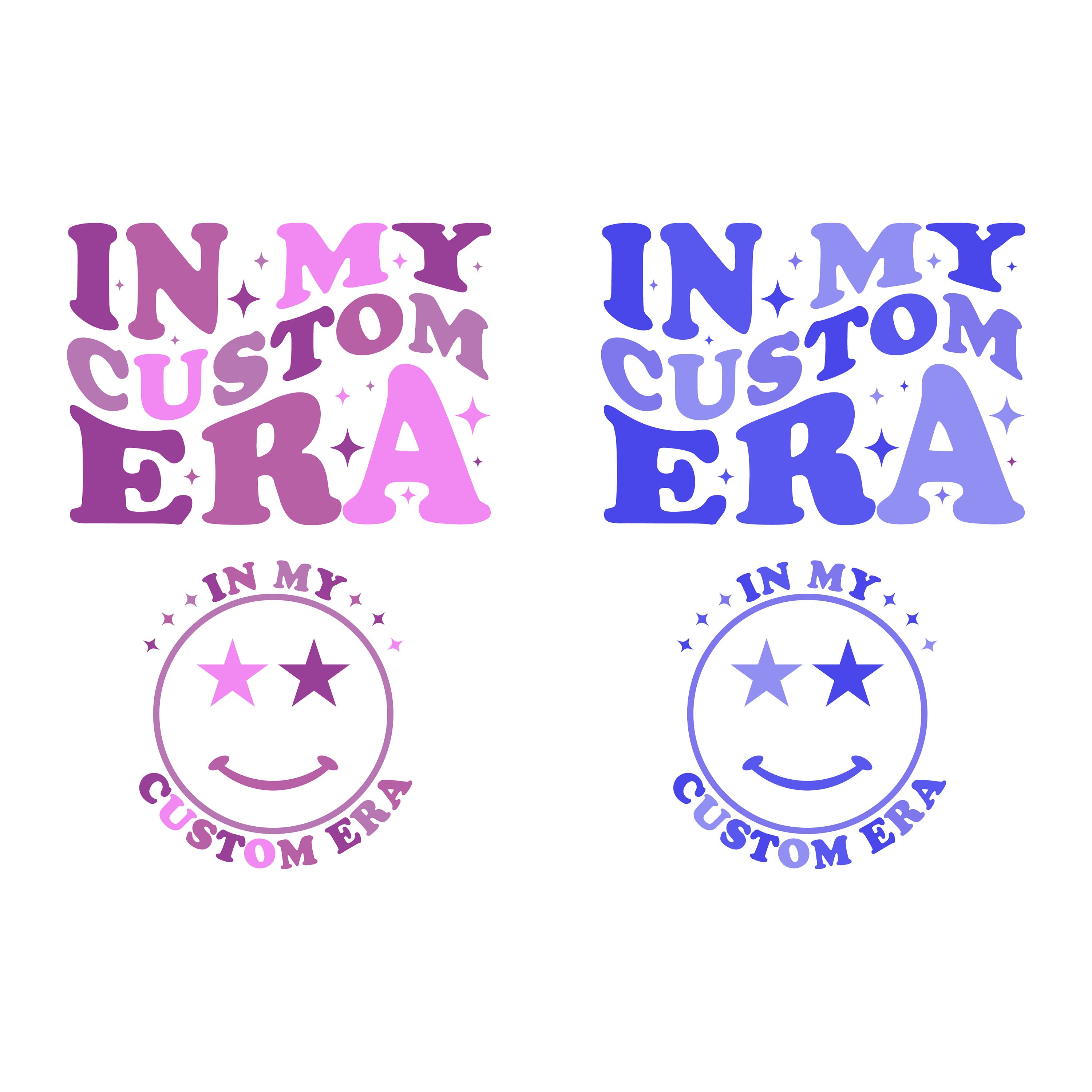 In My Personalized Era Svg, in My Custom Era PNG, in My Era SVG, Custom ...