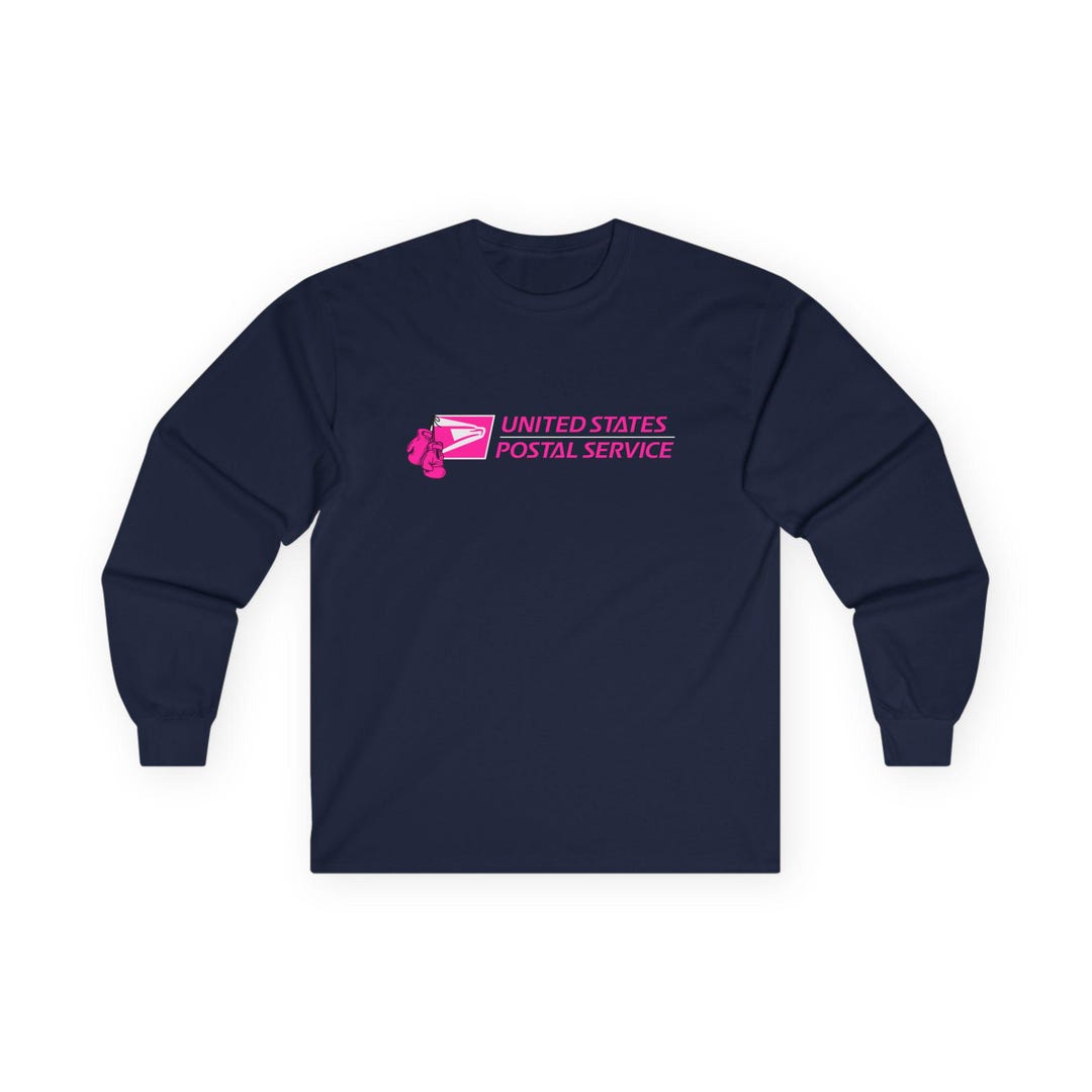 USPS Postal Logo Pink Boxing Gloves Long Sleeve Shirt - Etsy