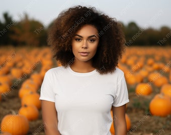 Black Woman Model, Black Woman Mockup, African American Mockup, Black ...