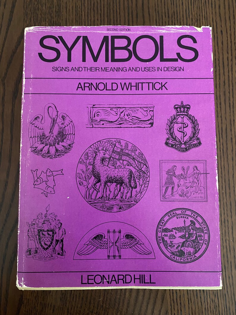 Symbols Signs and Their Meaning and Uses in Design by Arnold Whittick - Etsy Australia