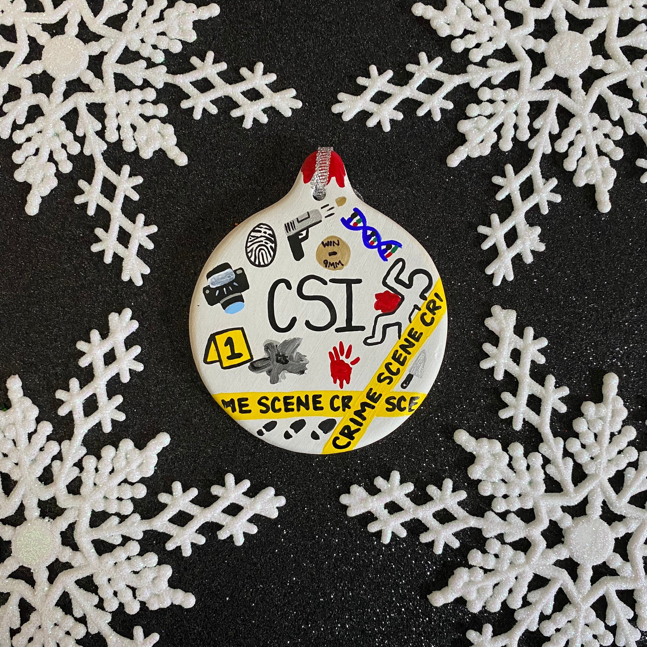 Crime Scene CSI Ornament- Crime Scene- Crime Scene Ornament- Crime ...