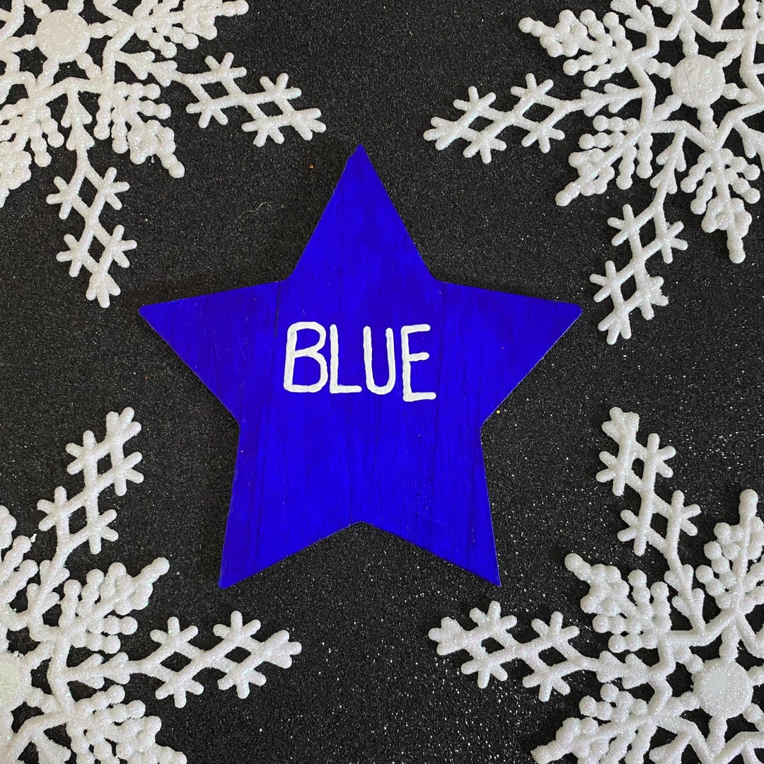 Blue Star Ornament- Crime Scene- Forensics- Crime Scene Ornament- Crime ...